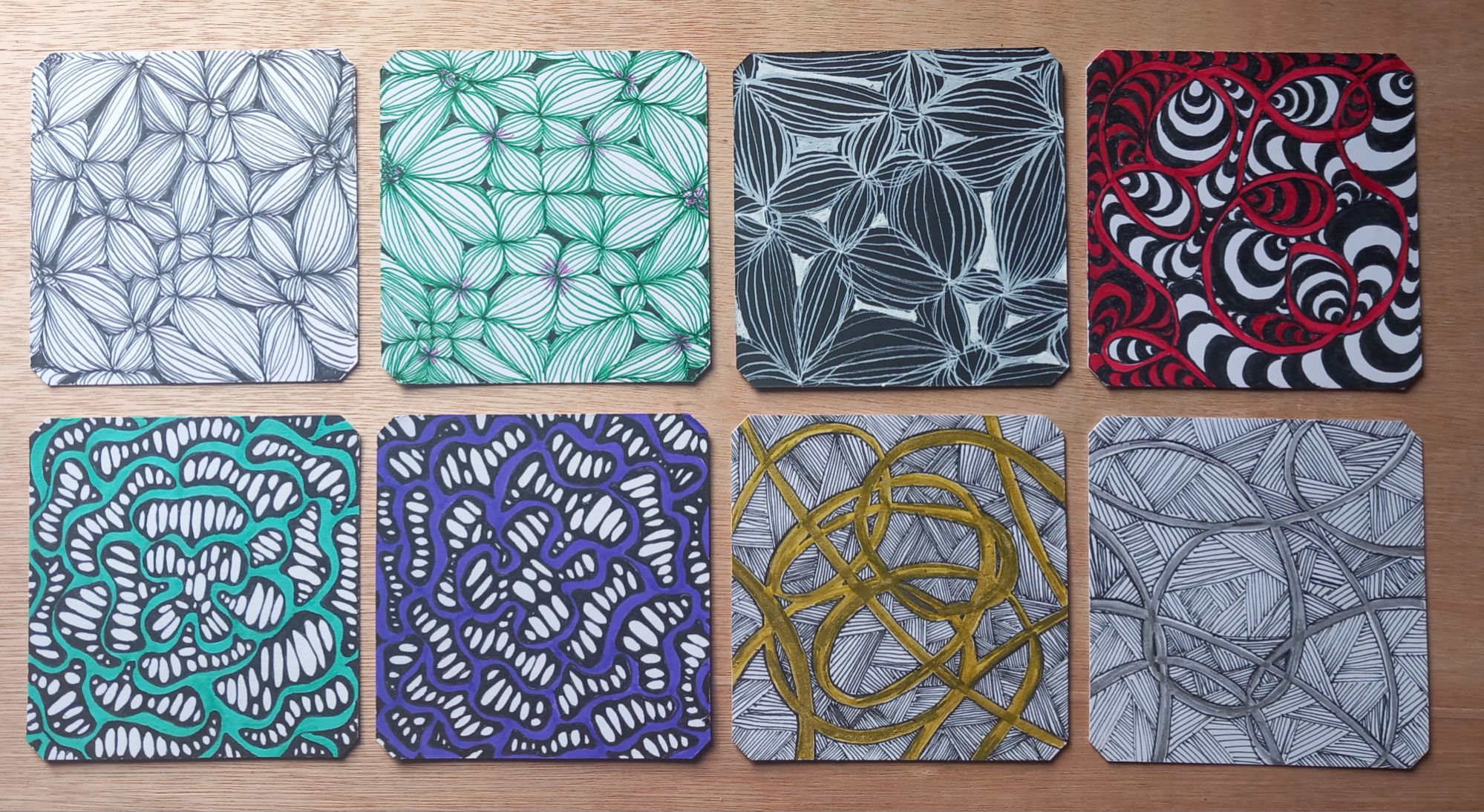 Saturday Snapshot: Zentangles – The Crafty Yarnster